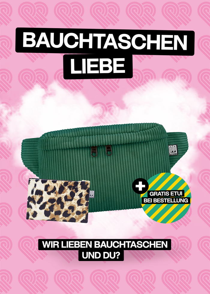 Echte Bauchtaschen Liebe - Handgefertigte Bauchtaschen von PP-Berlin